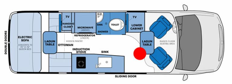 Class B RV floor plans - RV Obsession