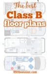 Class B RV floor plans - RV Obsession