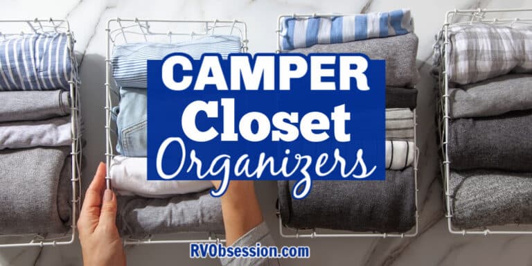 Camper closet organizers - RV Obsession