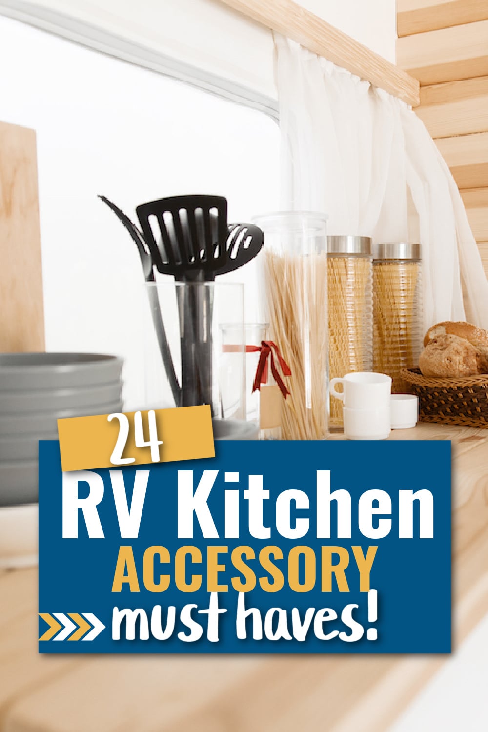 24 Must Have RV Kitchen Accessories - RV Obsession