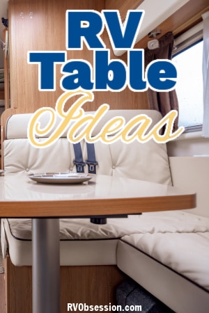 Ideas for replacing your RV dining table