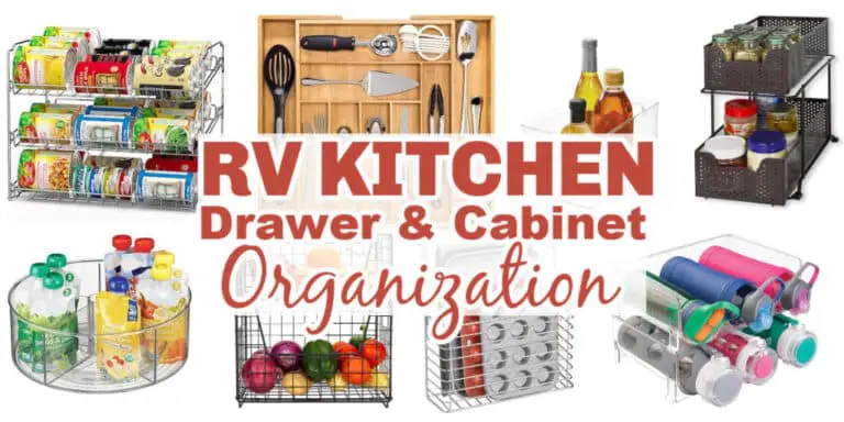 Organize Your RV Kitchen Cabinets & Drawers - RV Obsession