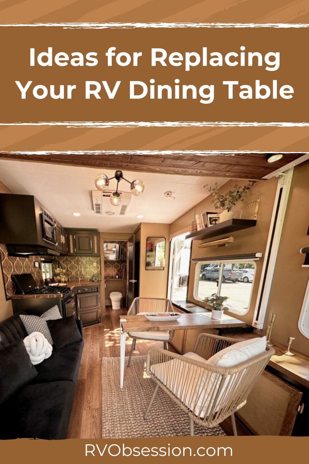 RV Table Ideas: 11 Ways to Replace or Update Your RV Dining Table