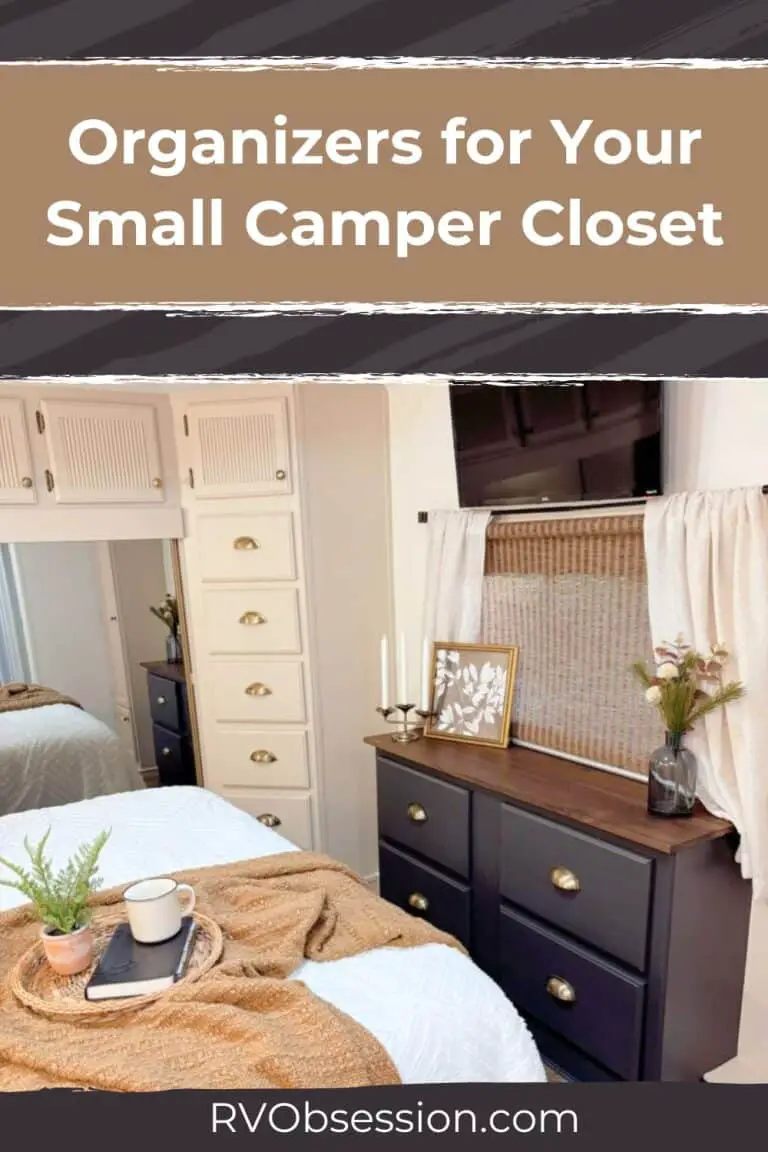 Camper closet organizers - RV Obsession