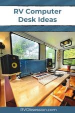 RV Computer Desks | Working on the Road - RV Obsession